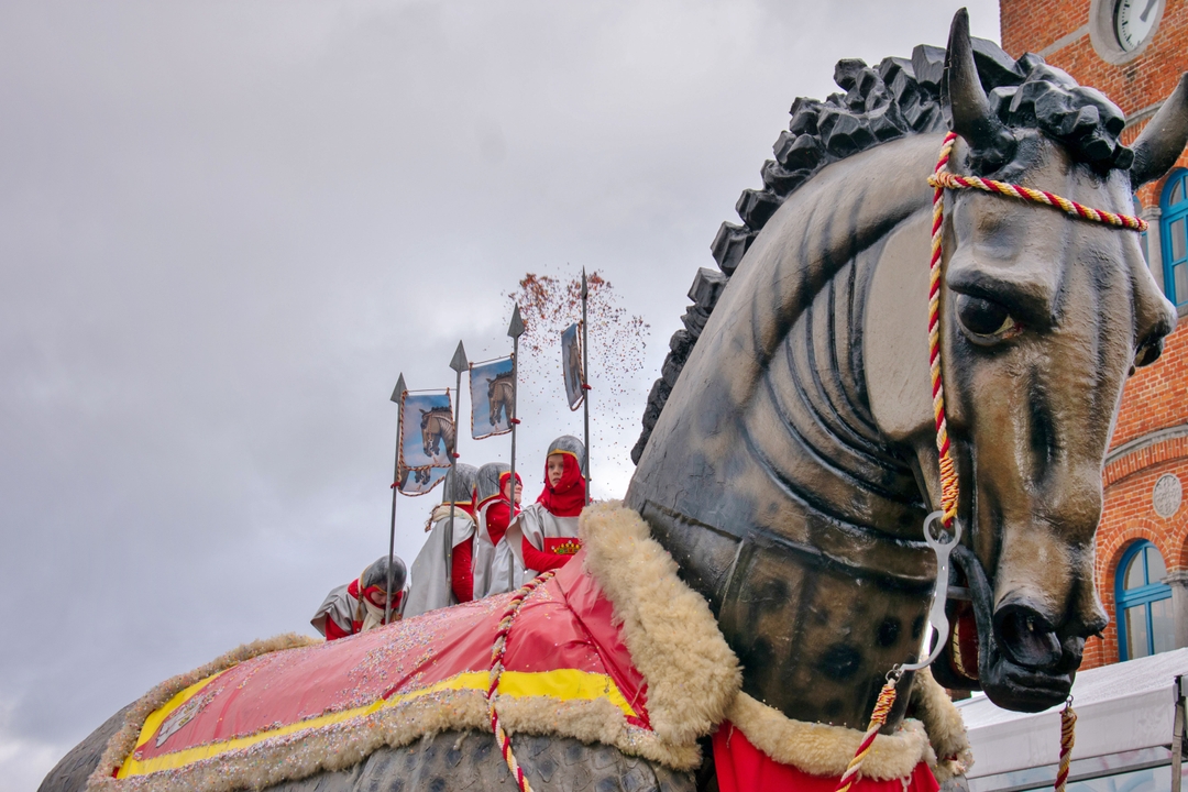 Aalst Carnaval 2025 - Wie wil een zitje op het Ros Balatum? | Oilsjt ...